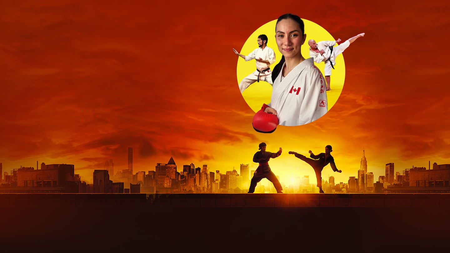 karate kid background